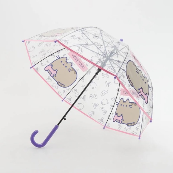 Pusheen | Accessories | Nwt Pusheen Cute Transparent Umbrella Cat ...
